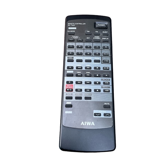 Aiwa | Other | Genuine Oem Aiwa Rctn5f Remote Control | Poshmark